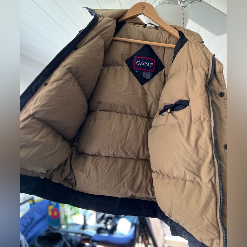 Gant Men’s Down & Waterfowl Feather Puffer Coat - Gem